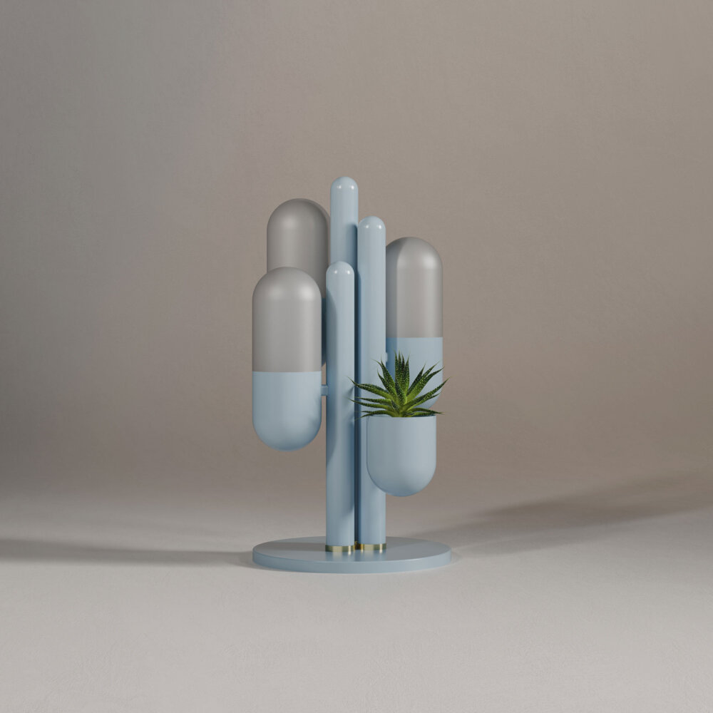 Cactus Table Lamp By Creativemary Luxury Lighting