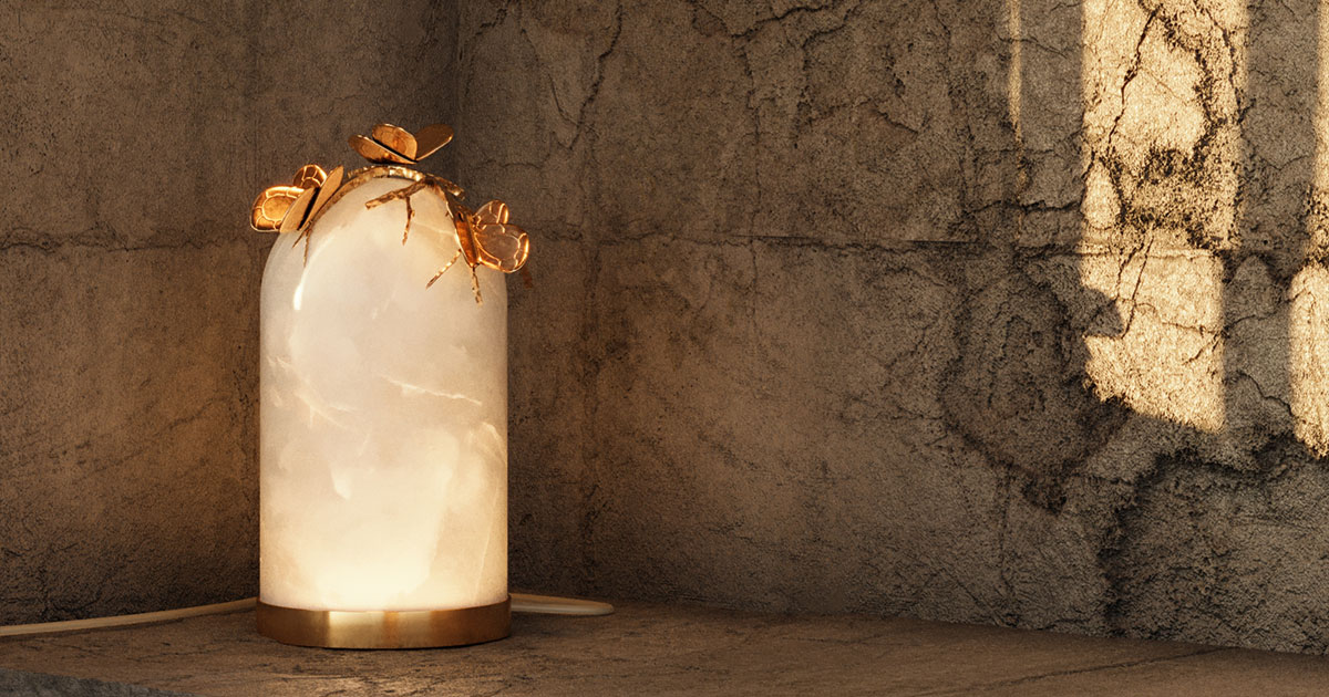 Dazzling Monarch Table Lamp | Creativemary Lighting